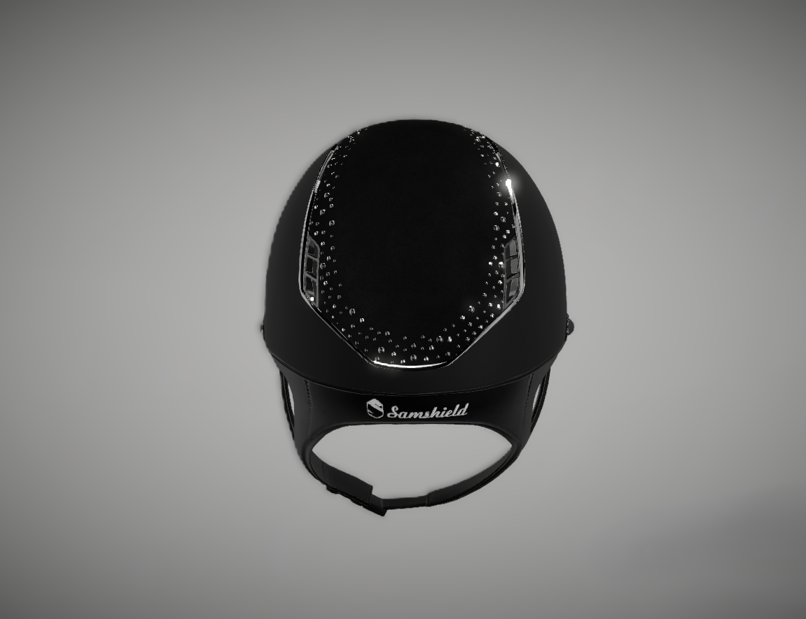 Reitsport Buderer | Samshield Reithelm Miss Shadowmatt Black 2.0 ...